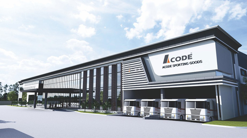NHÀ MÁY SẢN XUẤT DỤNG CỤ THỂ THAO ACODE